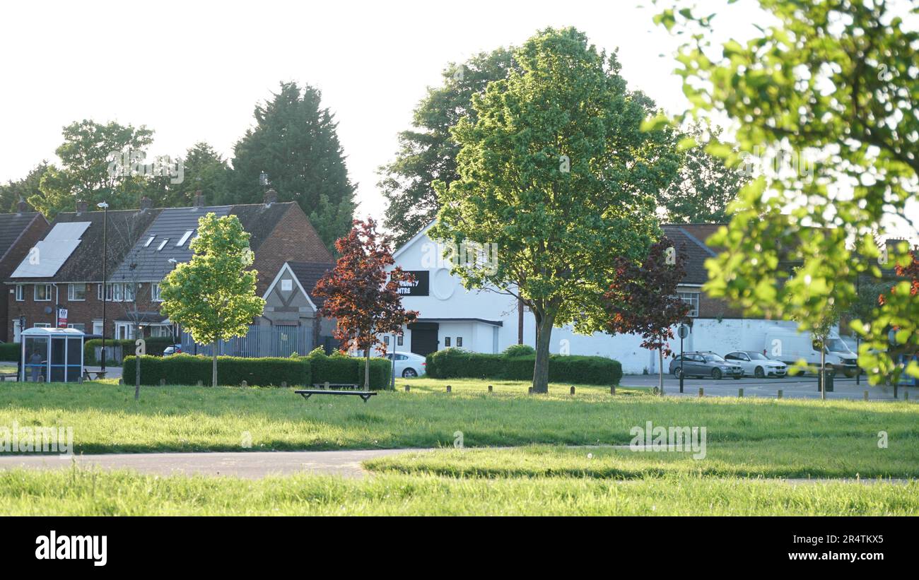 Prior Deram Park, Canley, Coventry - People in the Park Stock Photo - Alamy