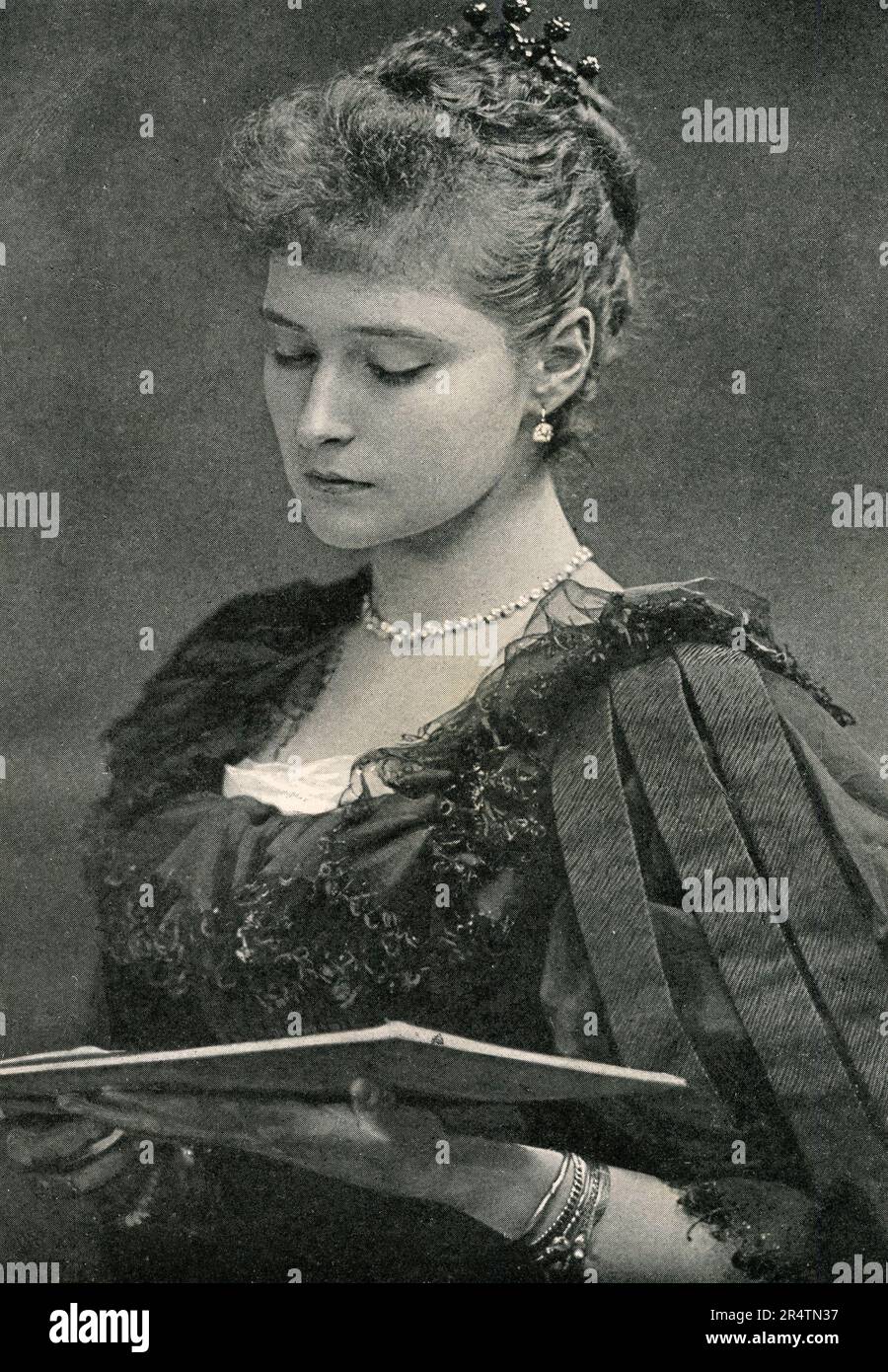 German Empress and Queen of Prussia Augusta Viktoria of Schleswig ...