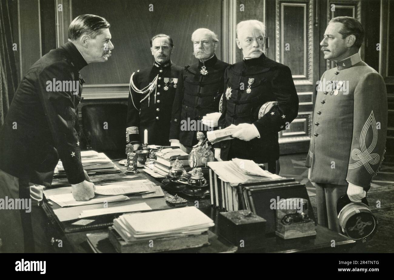 Actor Henry O'Neill in the movie The Life of Emile Zola, USA 1937 Stock ...