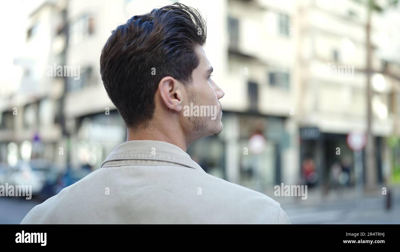 Man walk backward hi-res stock photography and images - Alamy
