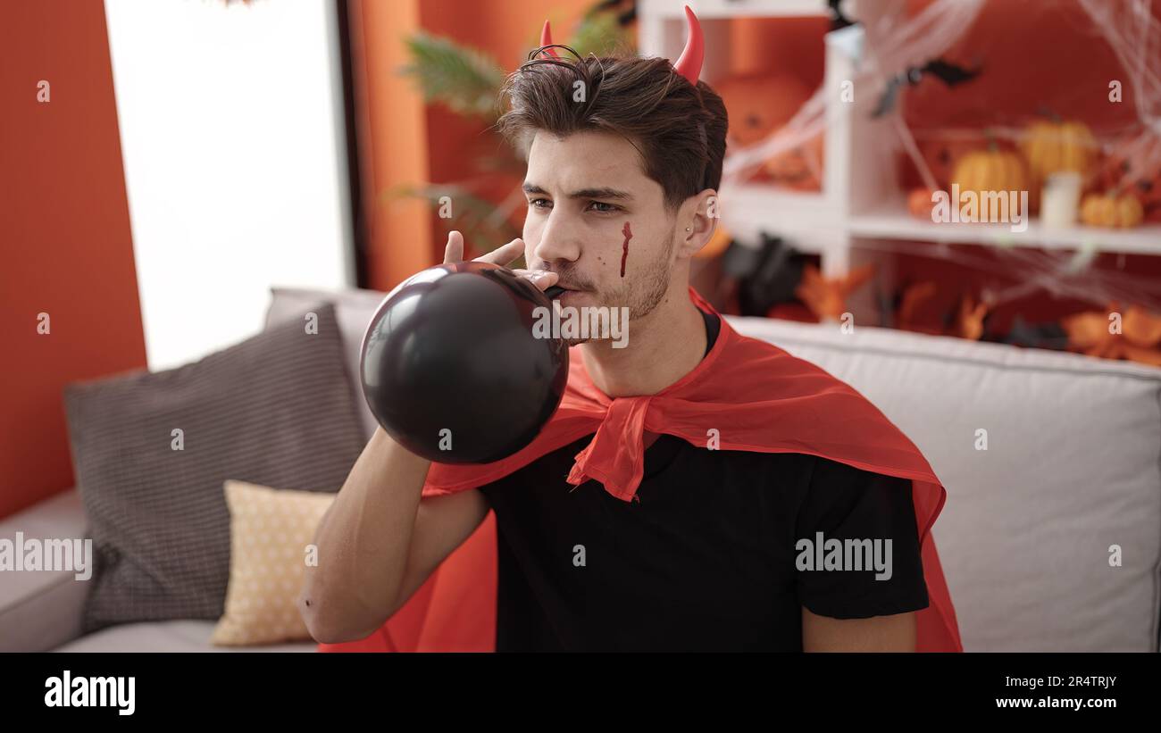 Inflating balloon trick hi-res stock photography and images - Alamy