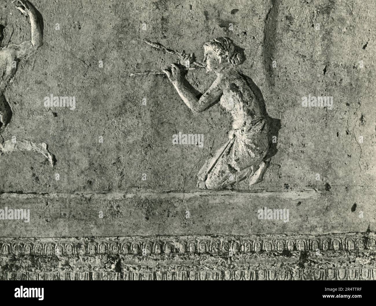 Stucco from the 1st Century AD in the underground Basilica of Porta ...