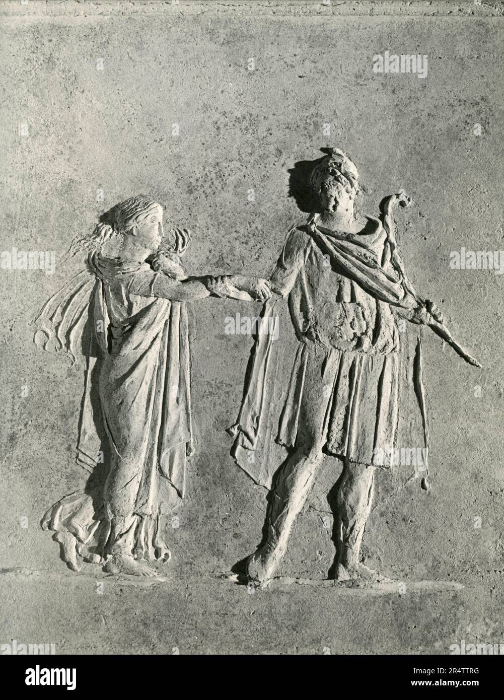 Stucco from the 1st Century AD in the underground Basilica of Porta ...