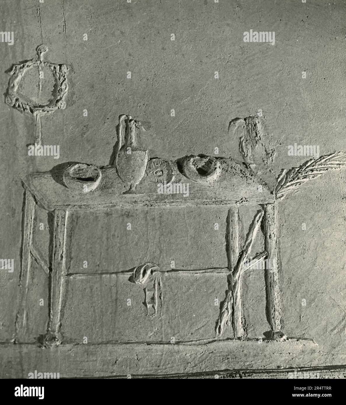 Stucco from the 1st Century AD in the underground Basilica of Porta ...