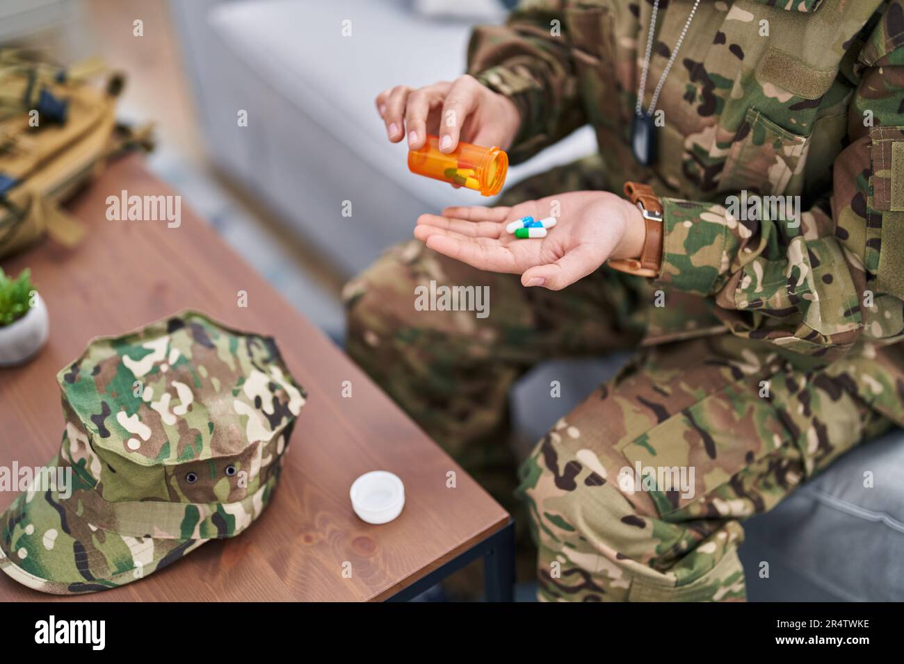 Soldier prescription hi-res stock photography and images - Alamy