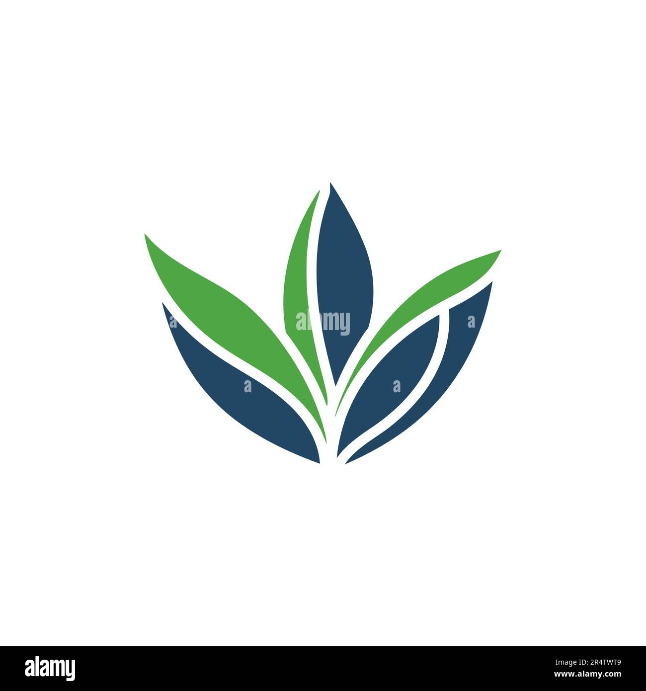 Sprout logo. nature ecology element. Vector illustration Stock Vector ...