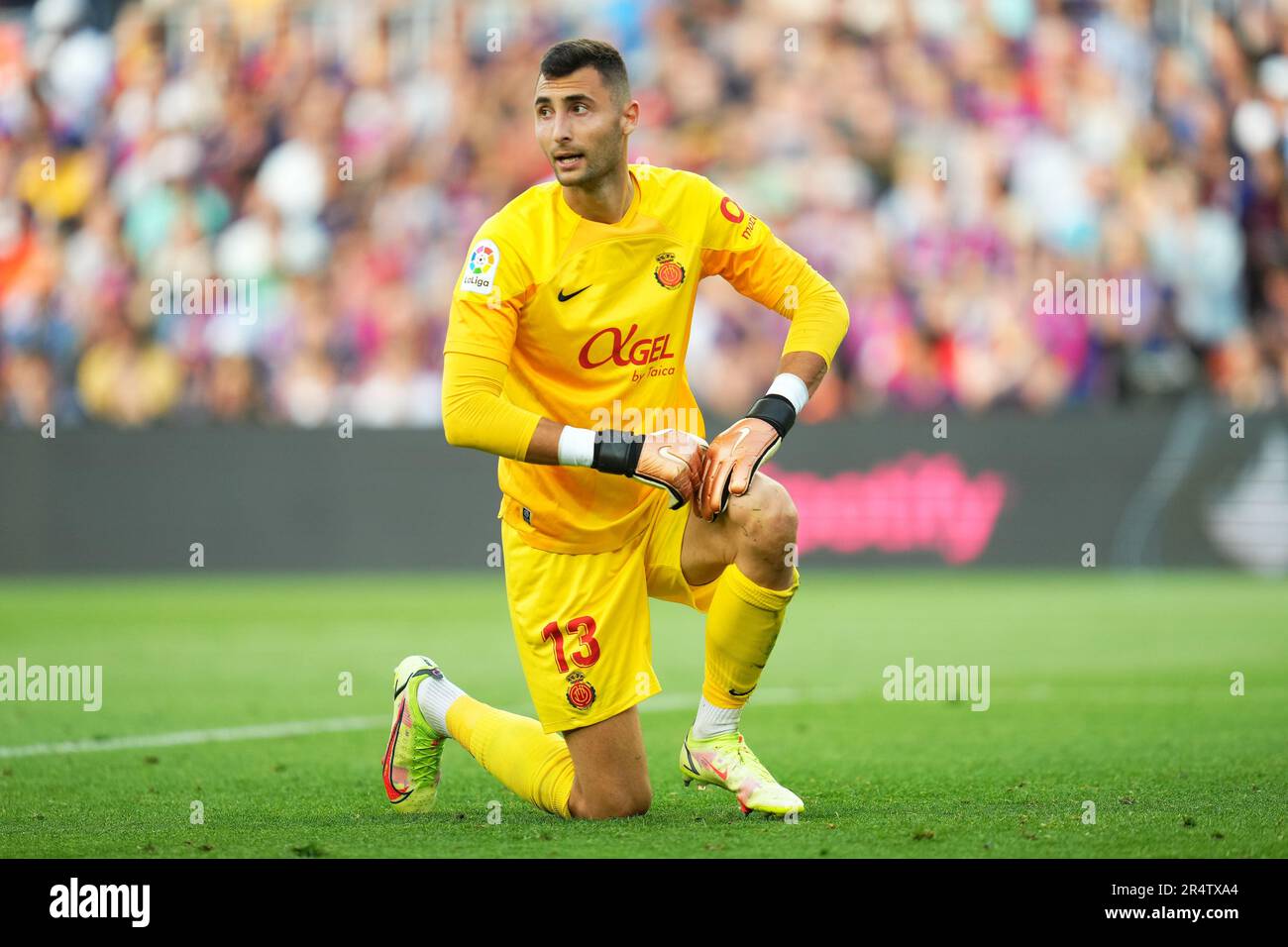 Dominik Greif of RCD Mallorca during the La Liga match between FC ...