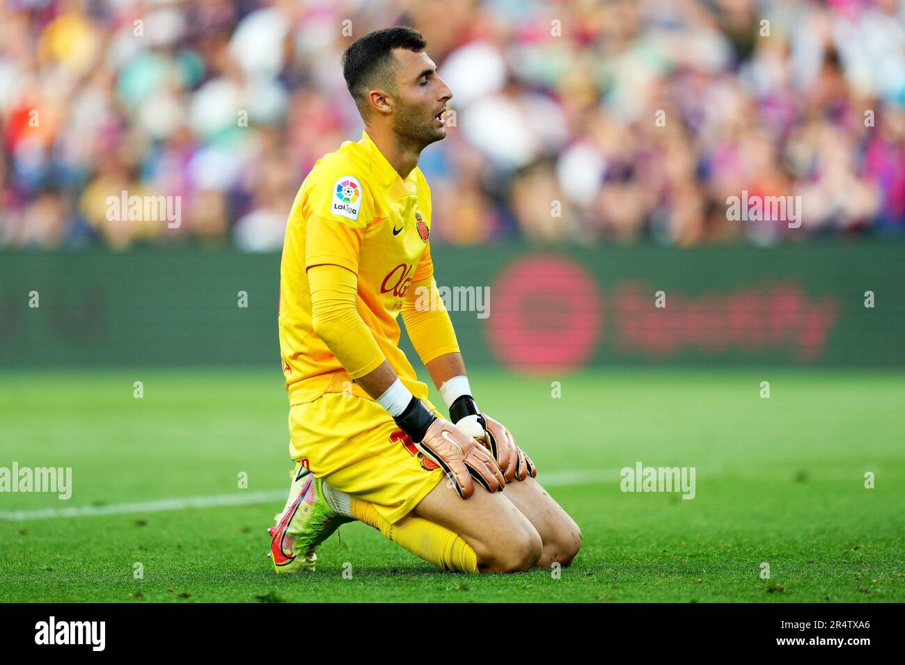 Dominik Greif of RCD Mallorca during the La Liga match between FC ...