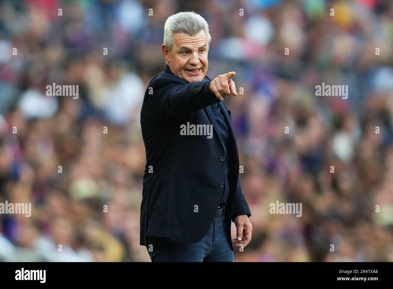 RCD Mallorca head coach Javier Aguirre during the La Liga match between ...