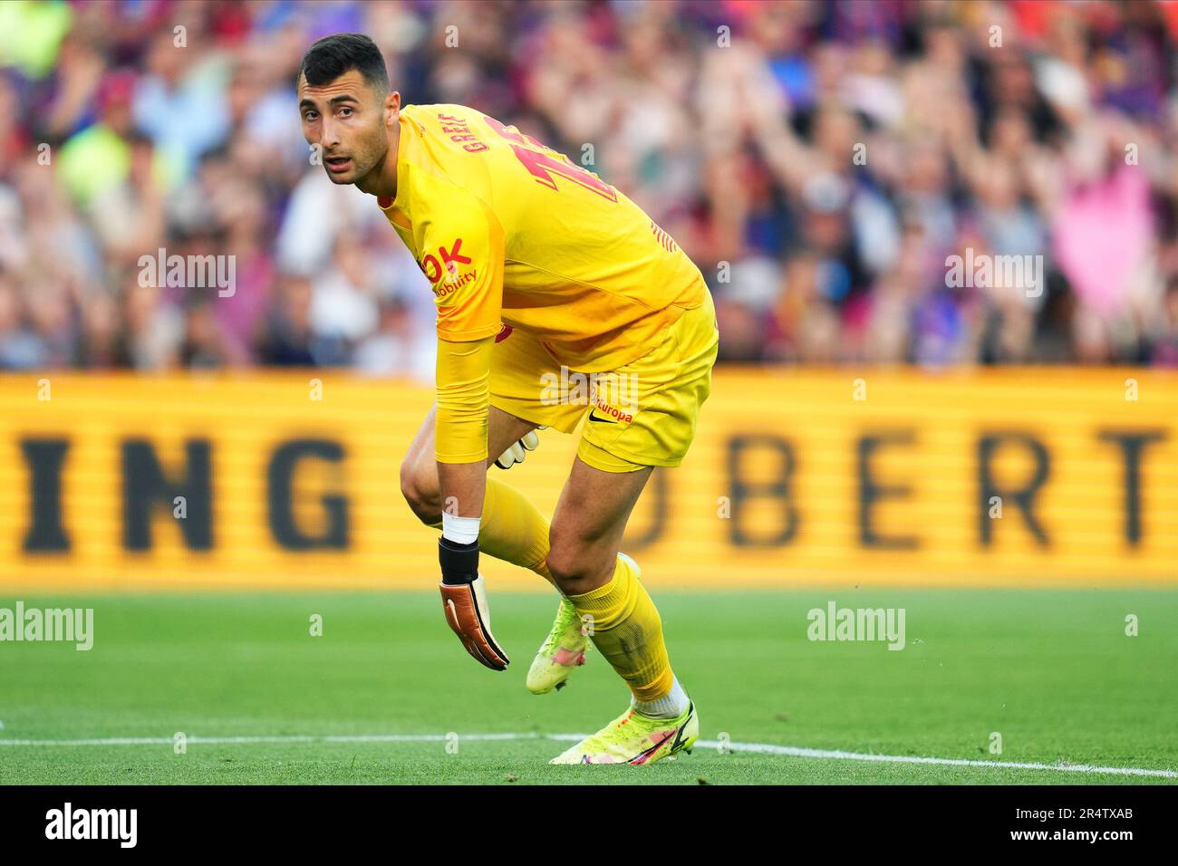 Dominik Greif of RCD Mallorca during the La Liga match between FC ...