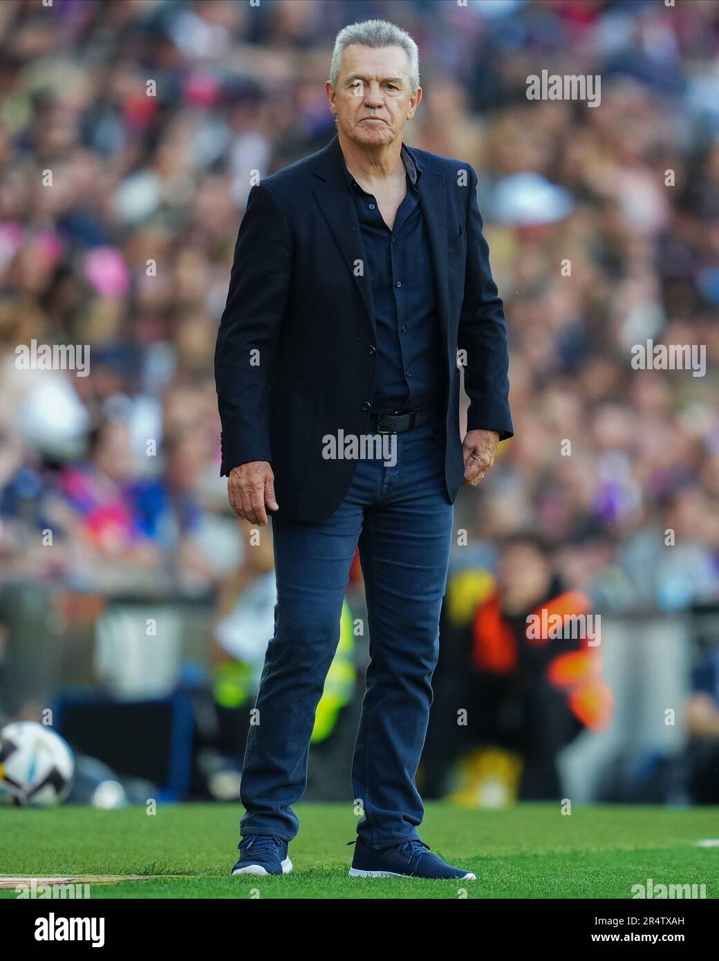 RCD Mallorca head coach Javier Aguirre during the La Liga match between ...