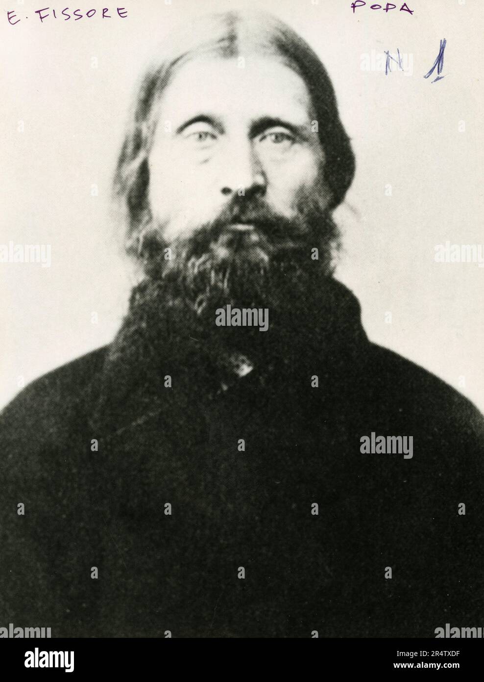 Sketch of a popa for the casting of a theatre play, 1960s Stock Photo ...