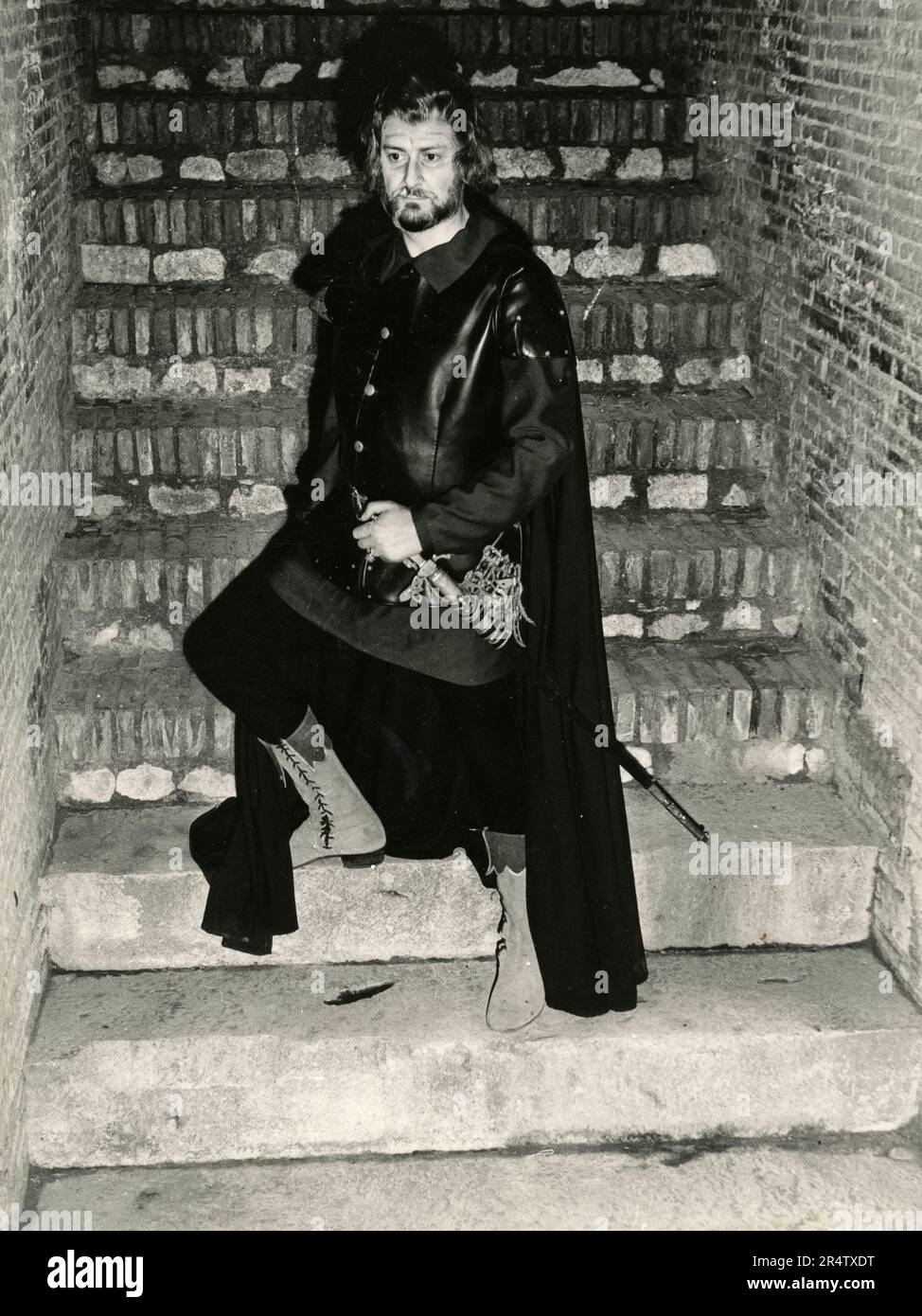 Italian stage actor Vito Maria Brunetti, Benevento, Italy 1972 Stock ...