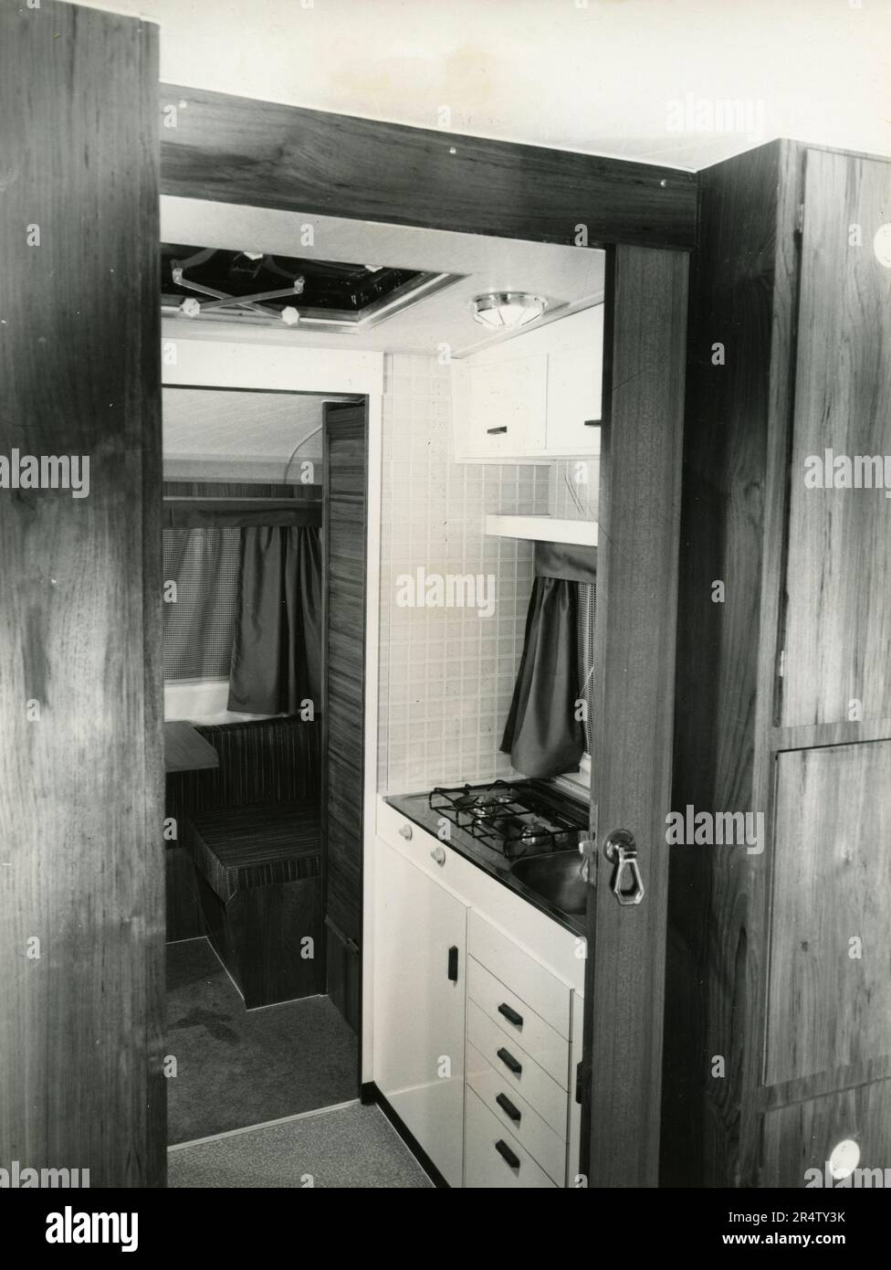 Inside caravan hi-res stock photography and images - Alamy