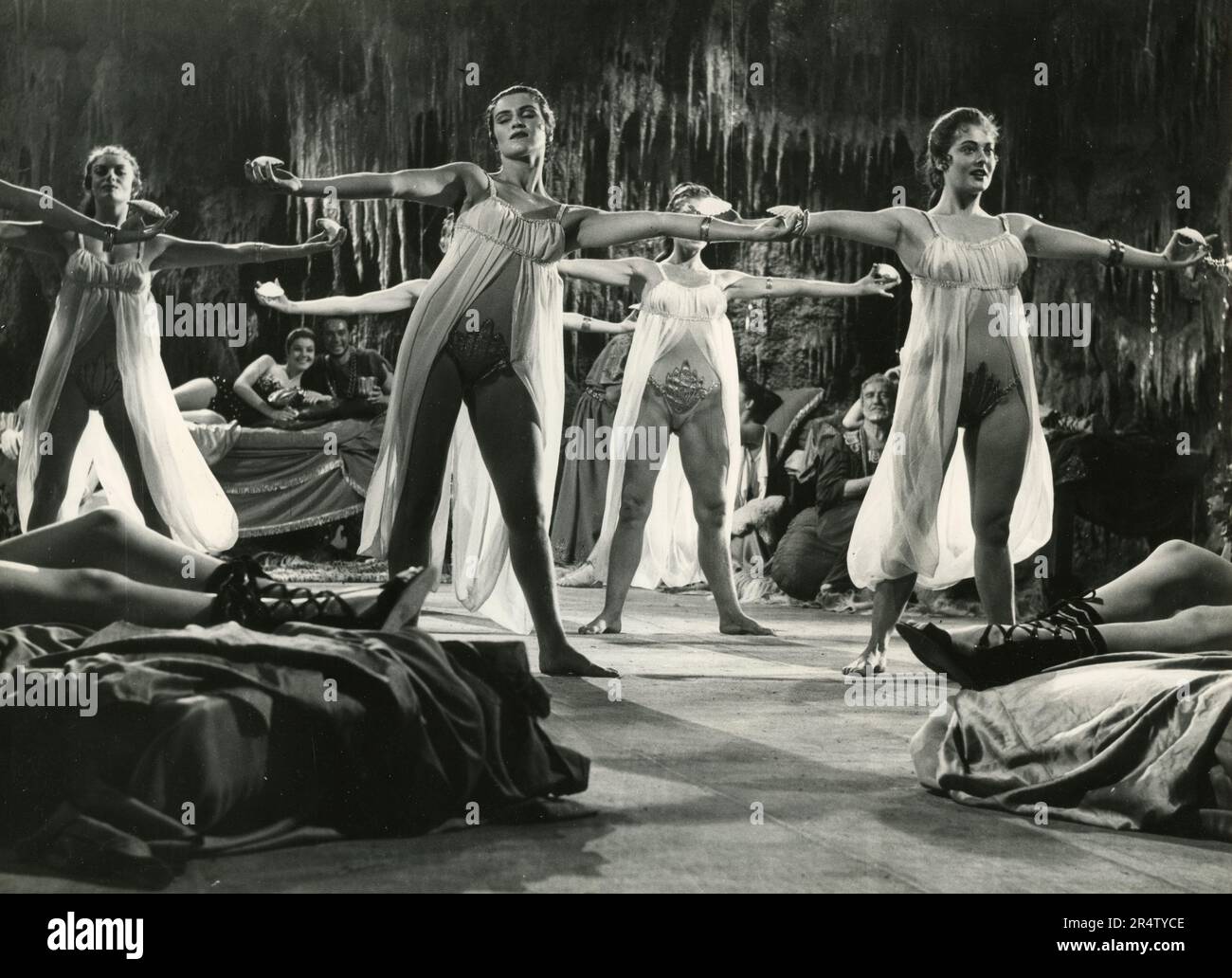 Women dancers, scene from unidentified movie, 1970s Stock Photo - Alamy