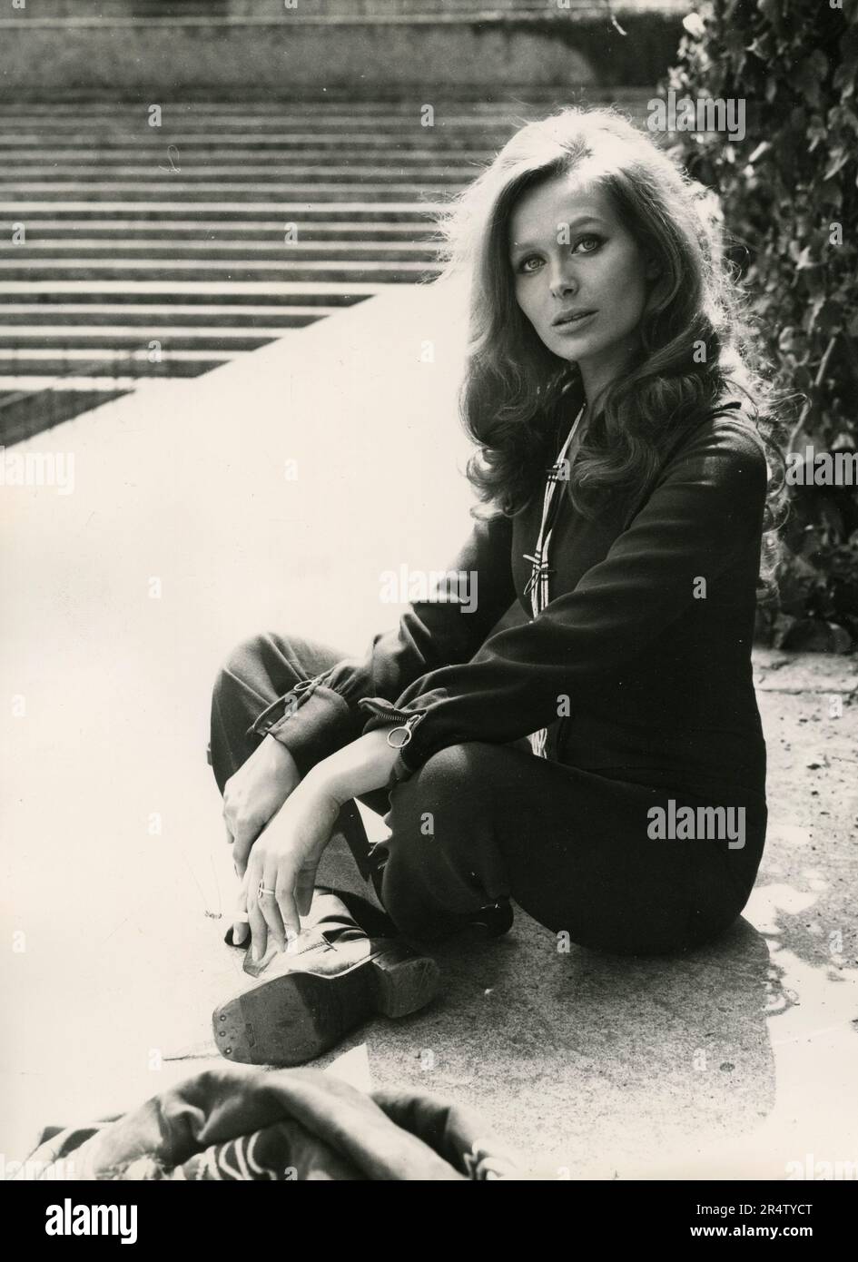 Italian actress Erika Blanc, 1971 Stock Photo - Alamy