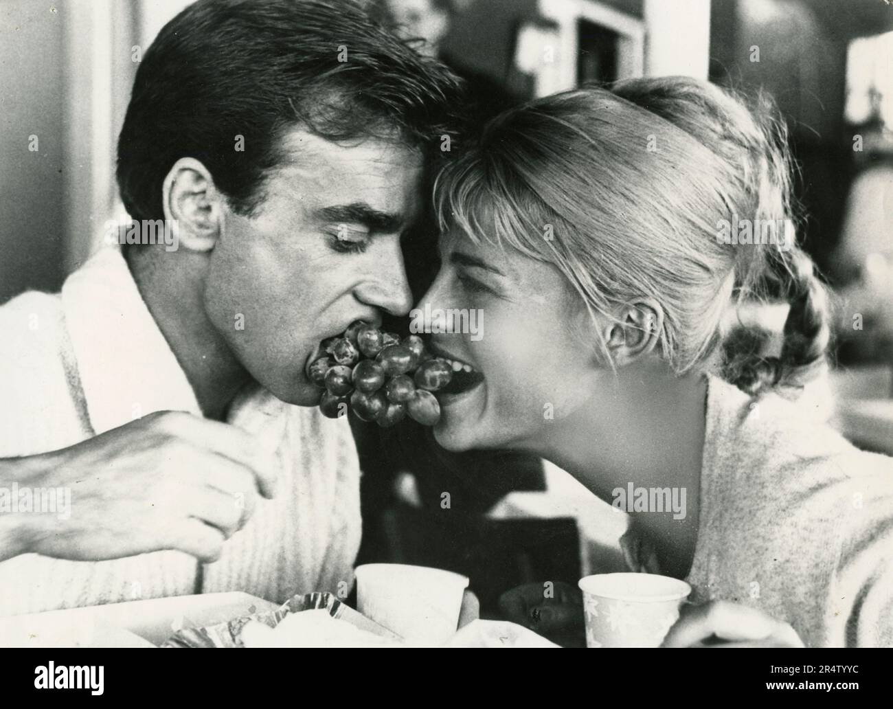 Actor Dirk Bogarde and actress Julie Christie in the movie Darling ...