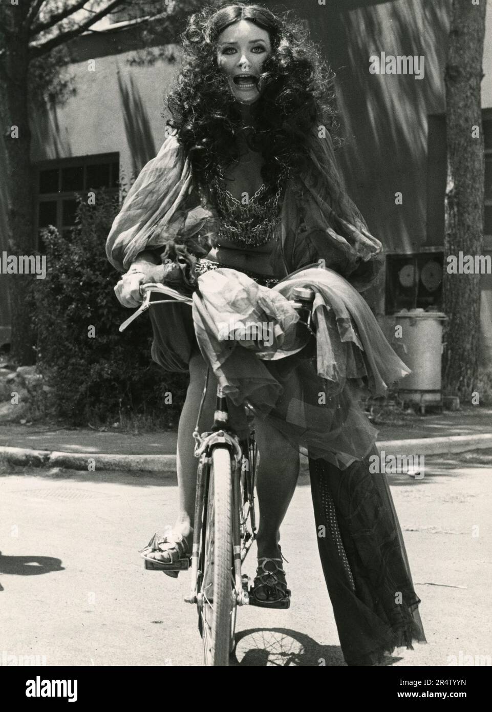German-Italian actress Barbara Bouchet in the movie Red Hot Shot (Colpo ...