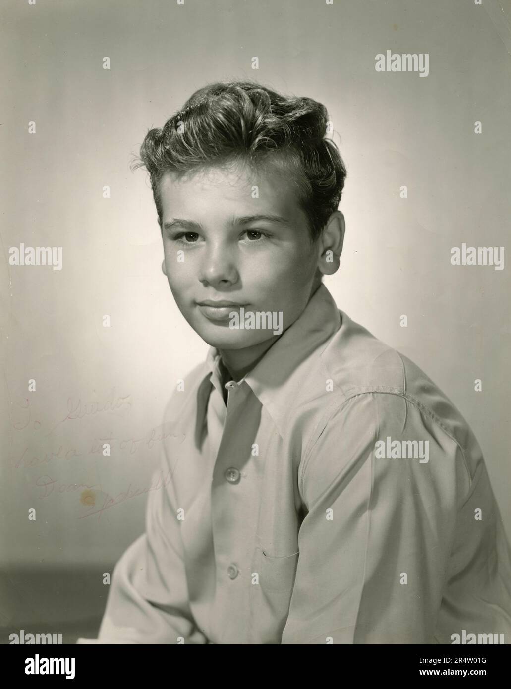American child actor Dean Stockwell, USA 1940s Stock Photo - Alamy