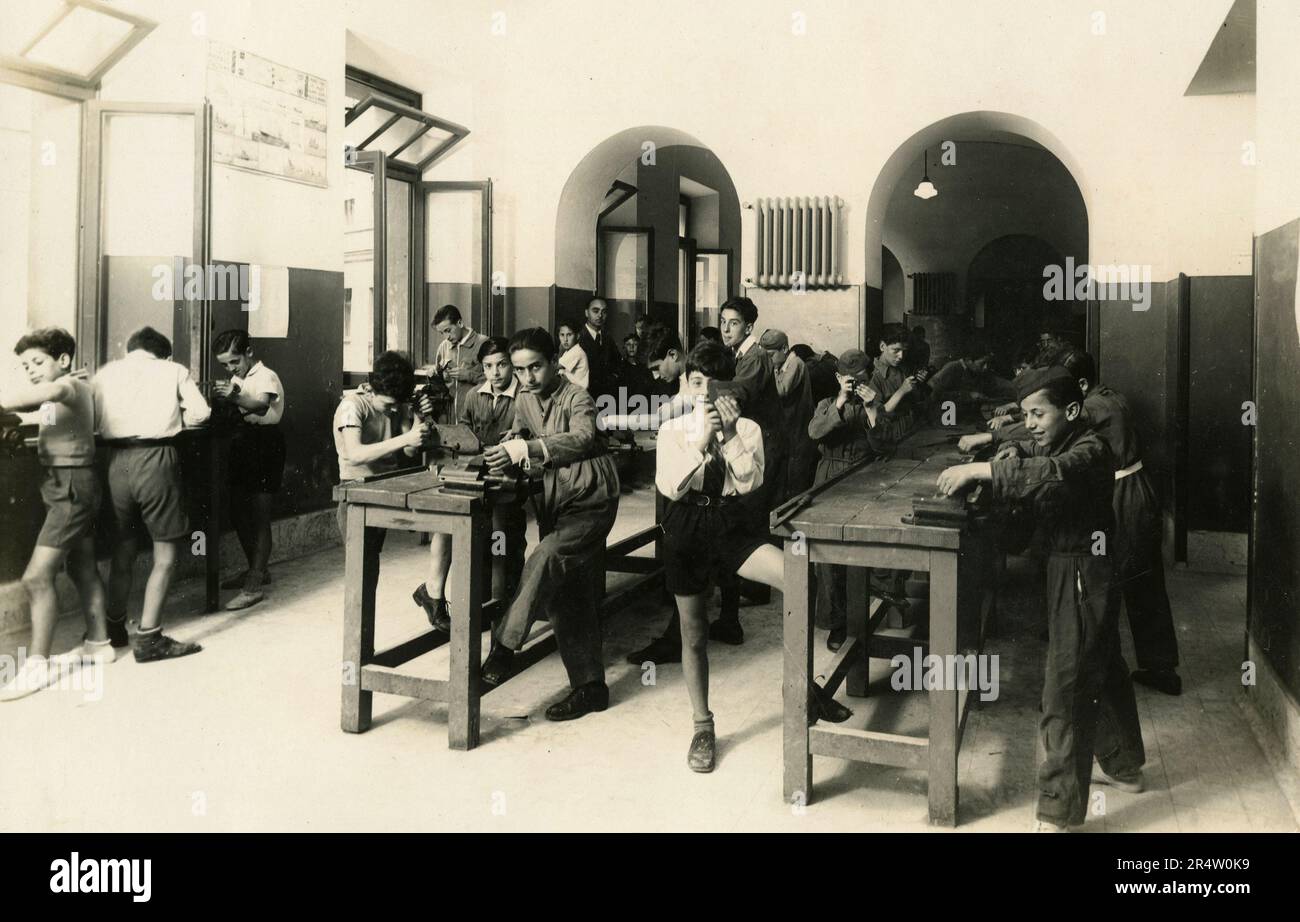 Manual training school hi-res stock photography and images - Alamy
