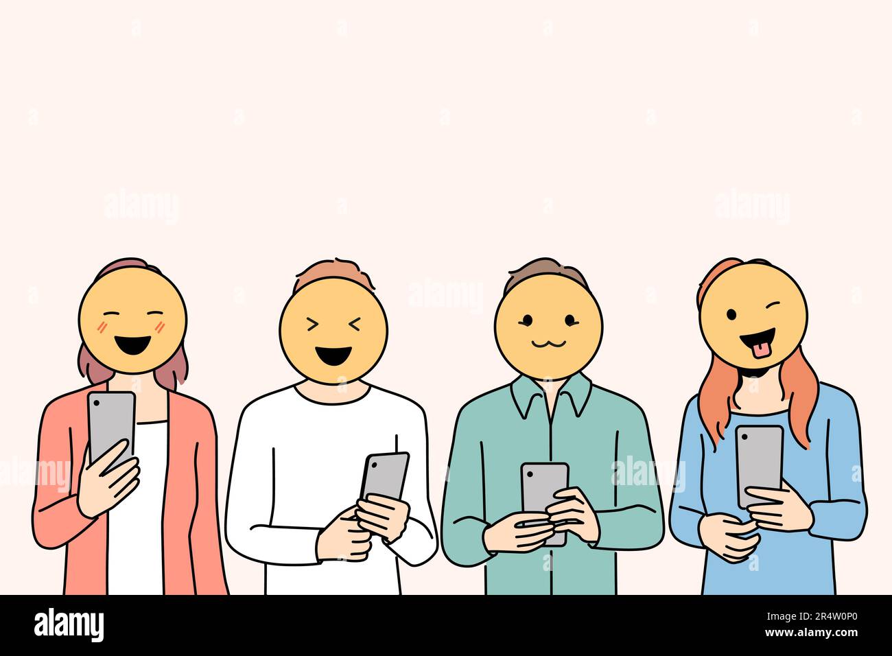 Emojis faces people hi-res stock photography and images - Alamy