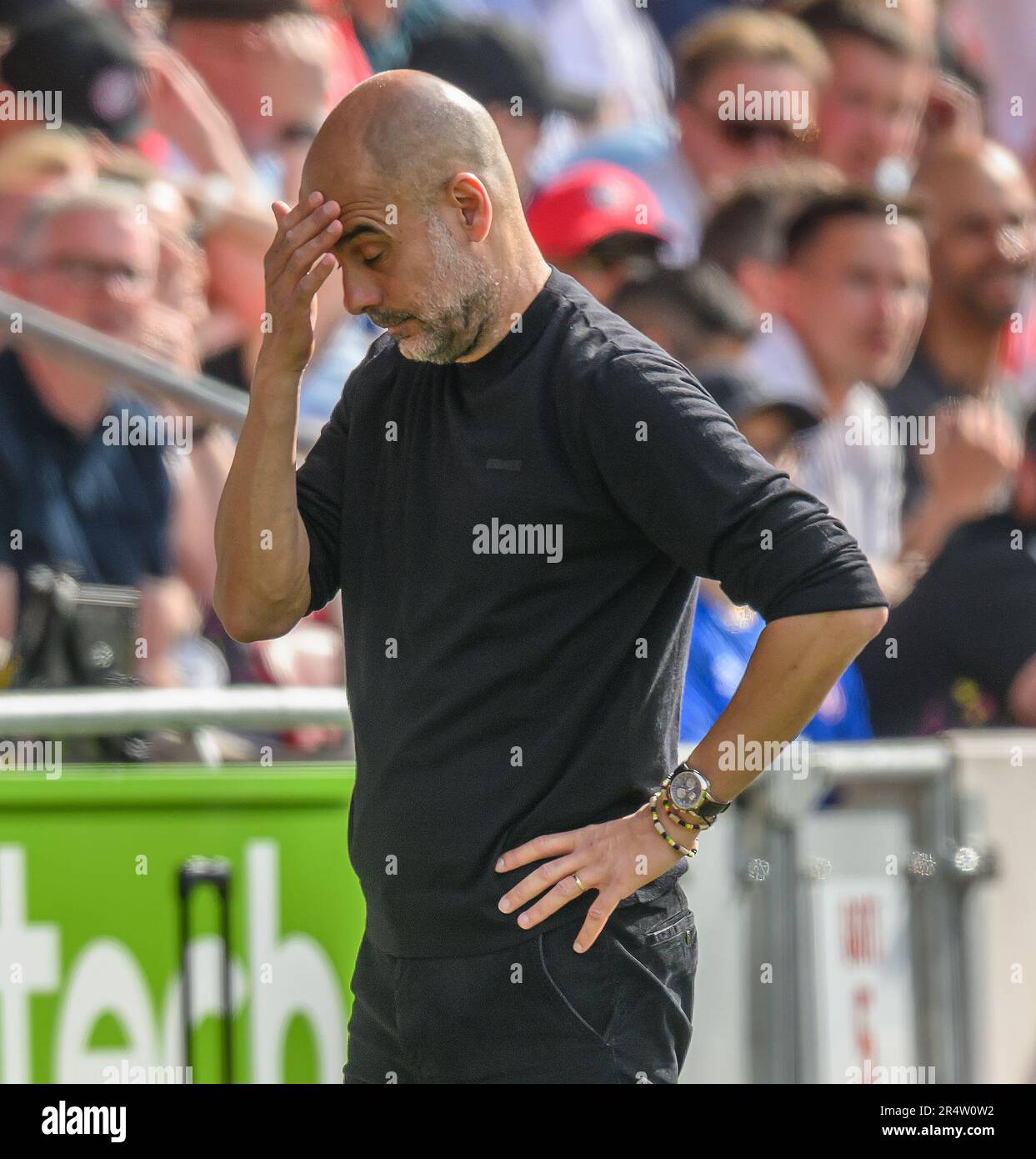 London, UK. 28th May, 2023. 28 May 2023 - Brentford v Manchester City ...