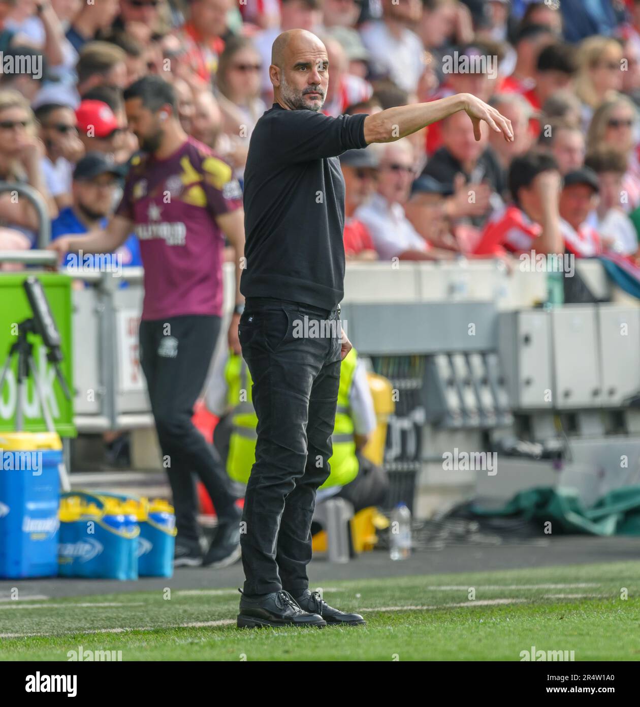 London, UK. 28th May, 2023. 28 May 2023 - Brentford v Manchester City ...