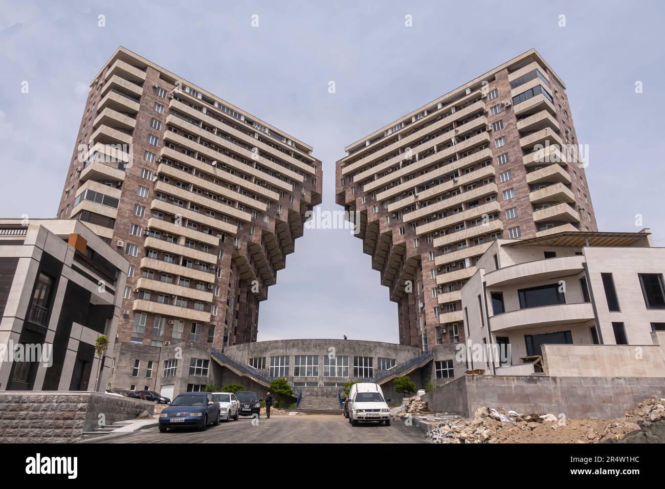 Northern Ray residential area at the Arabkir district of Yerevan ...