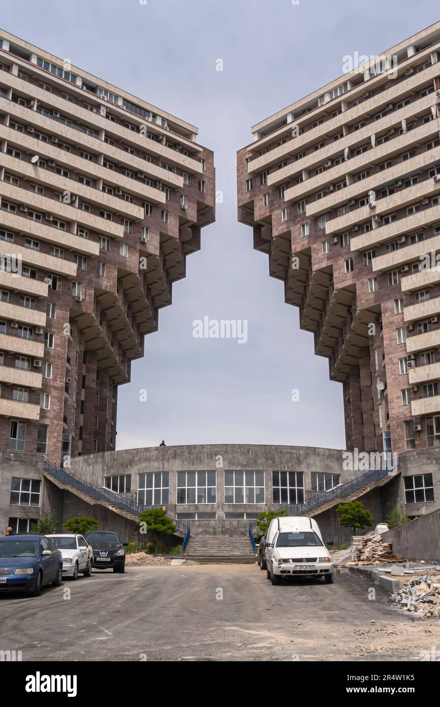 Armenian architecture modernist hi-res stock photography and images - Alamy