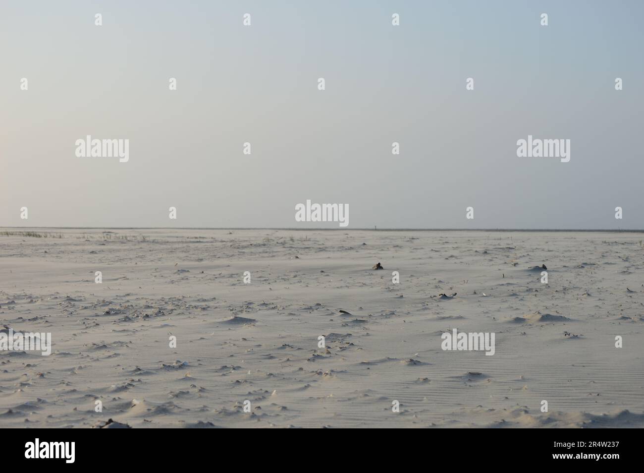 Isolated beach on a coastal island Stock Photo - Alamy