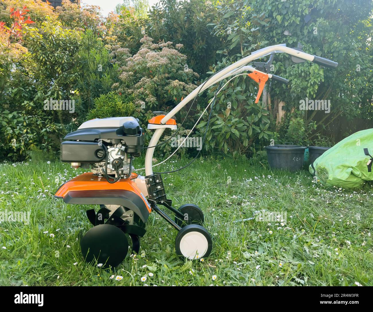 Stihl garden tiller hi-res stock photography and images - Alamy