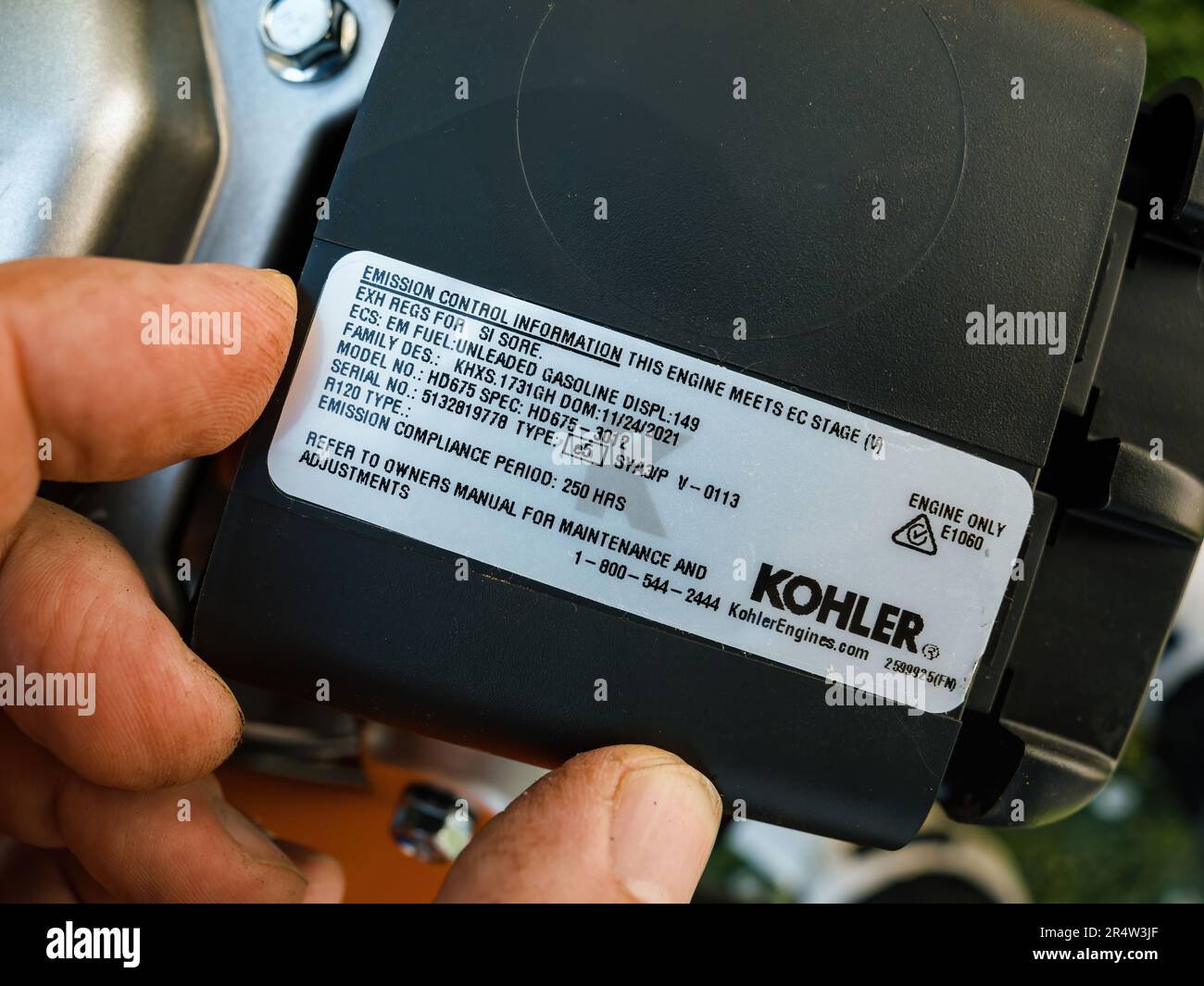 Stihl mh 585 tiller hi-res stock photography and images - Alamy