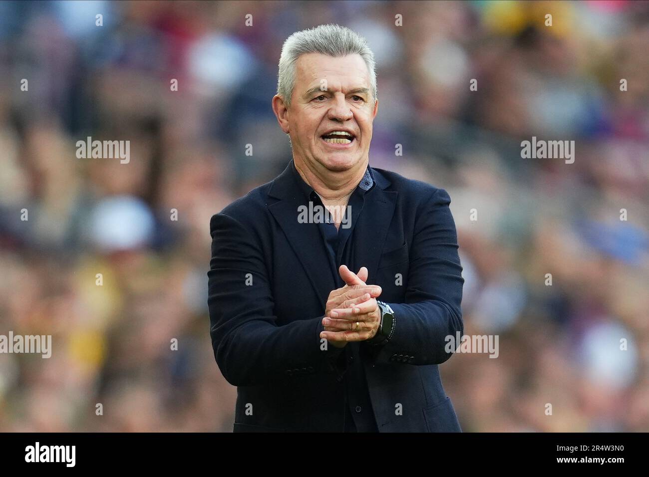 Barcelona, Spain. 28th May, 2023. RCD Mallorca head coach Javier ...