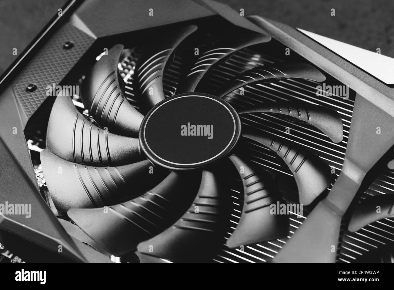 Computer graphic card, professional video card closeup Stock Photo - Alamy