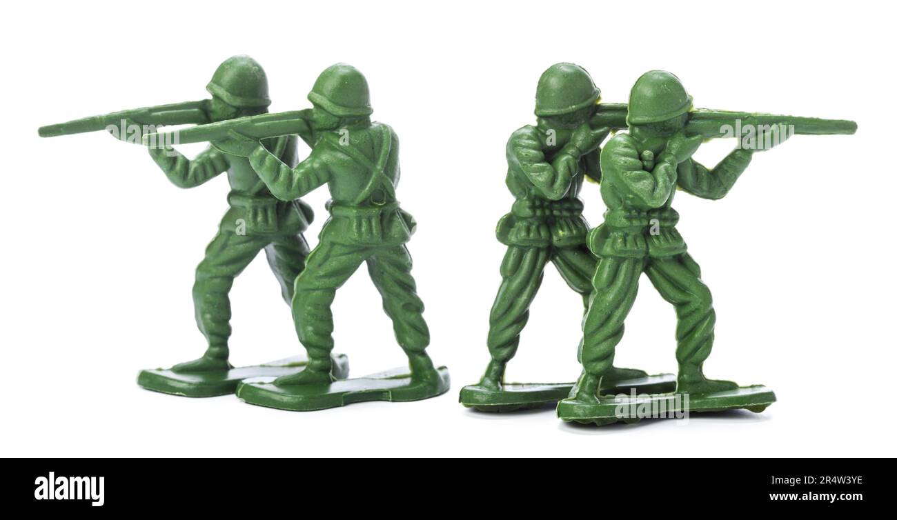 Collection of traditional toy soldiers Stock Photo - Alamy