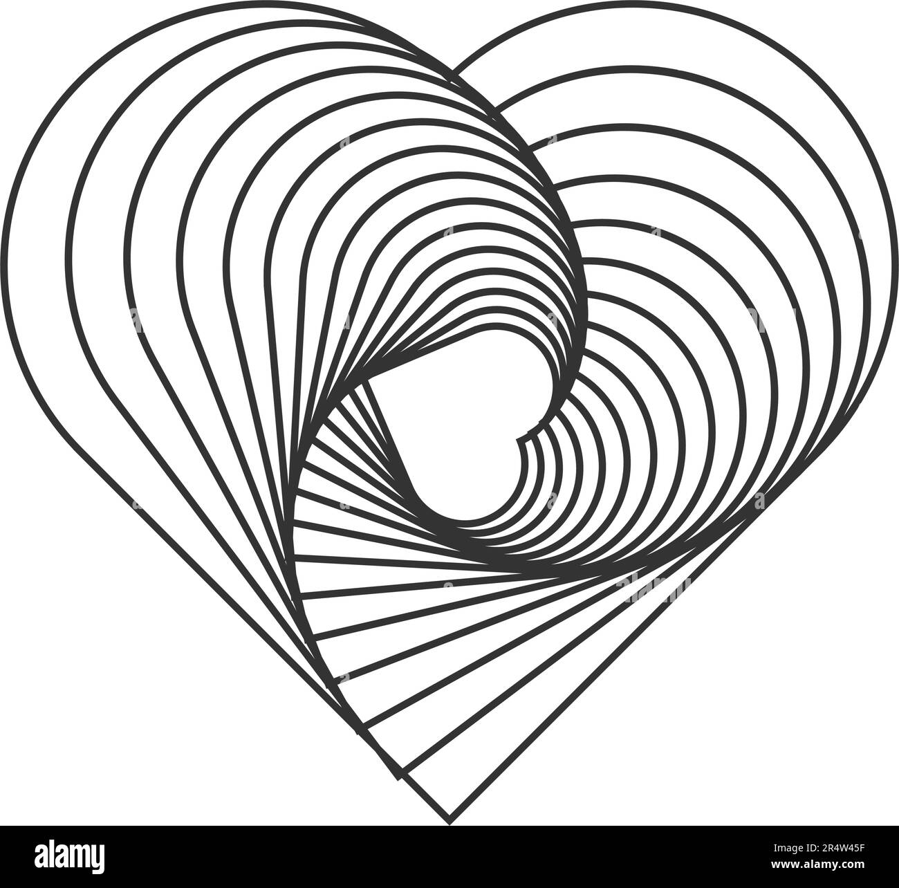 Optical Illusion Art Black And White Abstract Optical Illusion