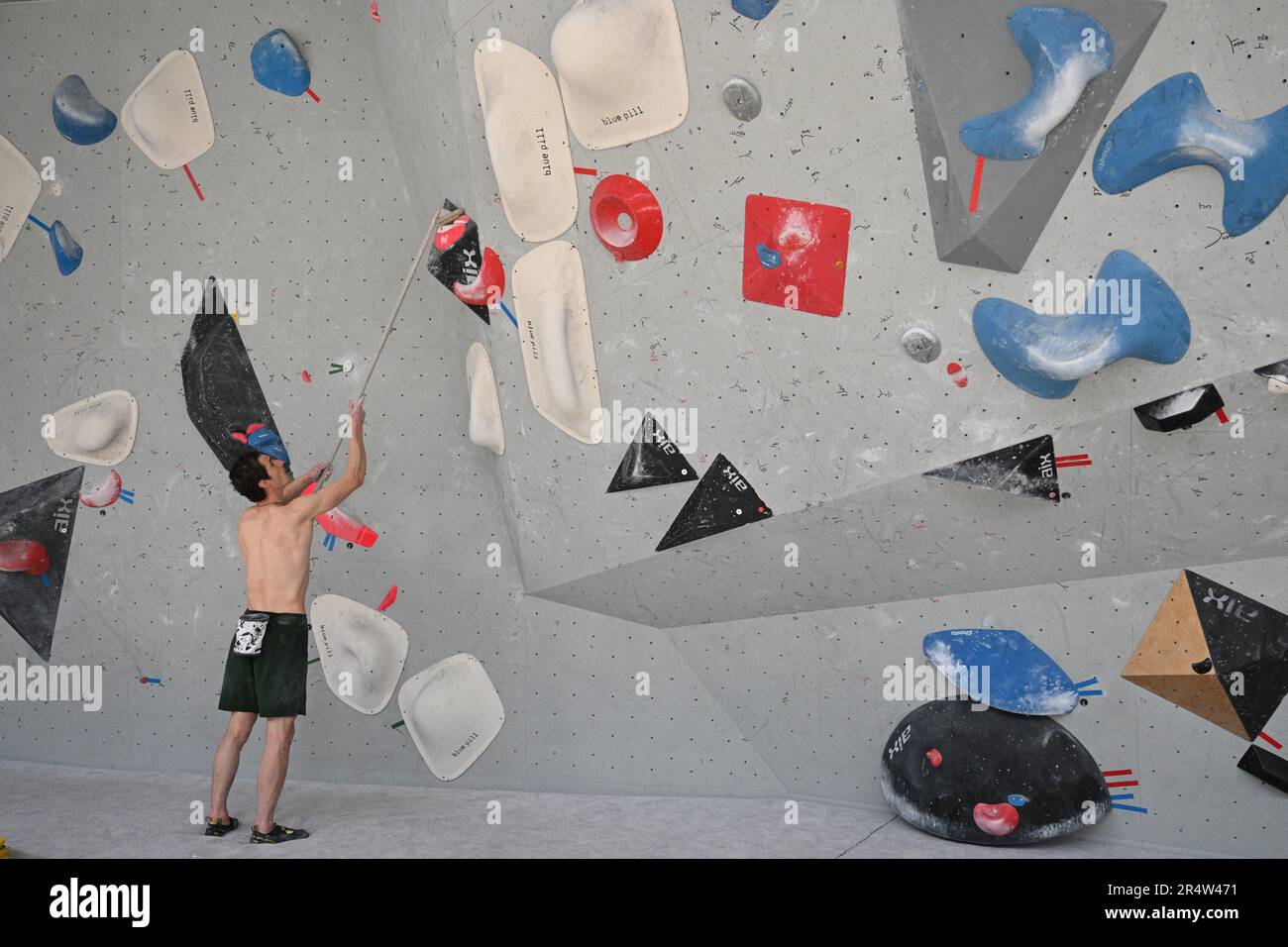 Prague, Czech Republic. 30th May, 2023. Czech rock climber ...