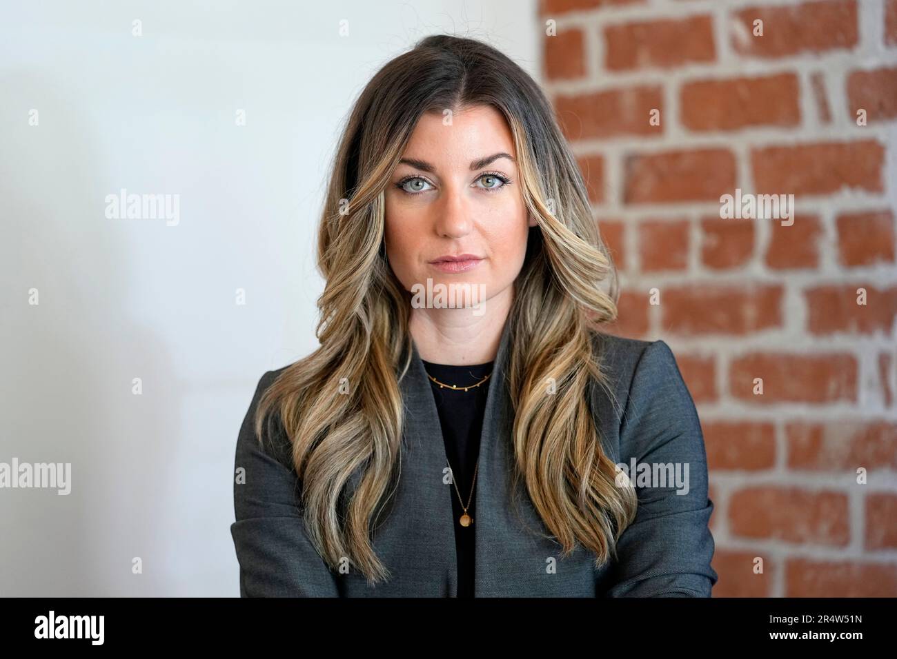 Author T.J. Newman poses for a portrait in Phoenix on May 16, 2023, to ...