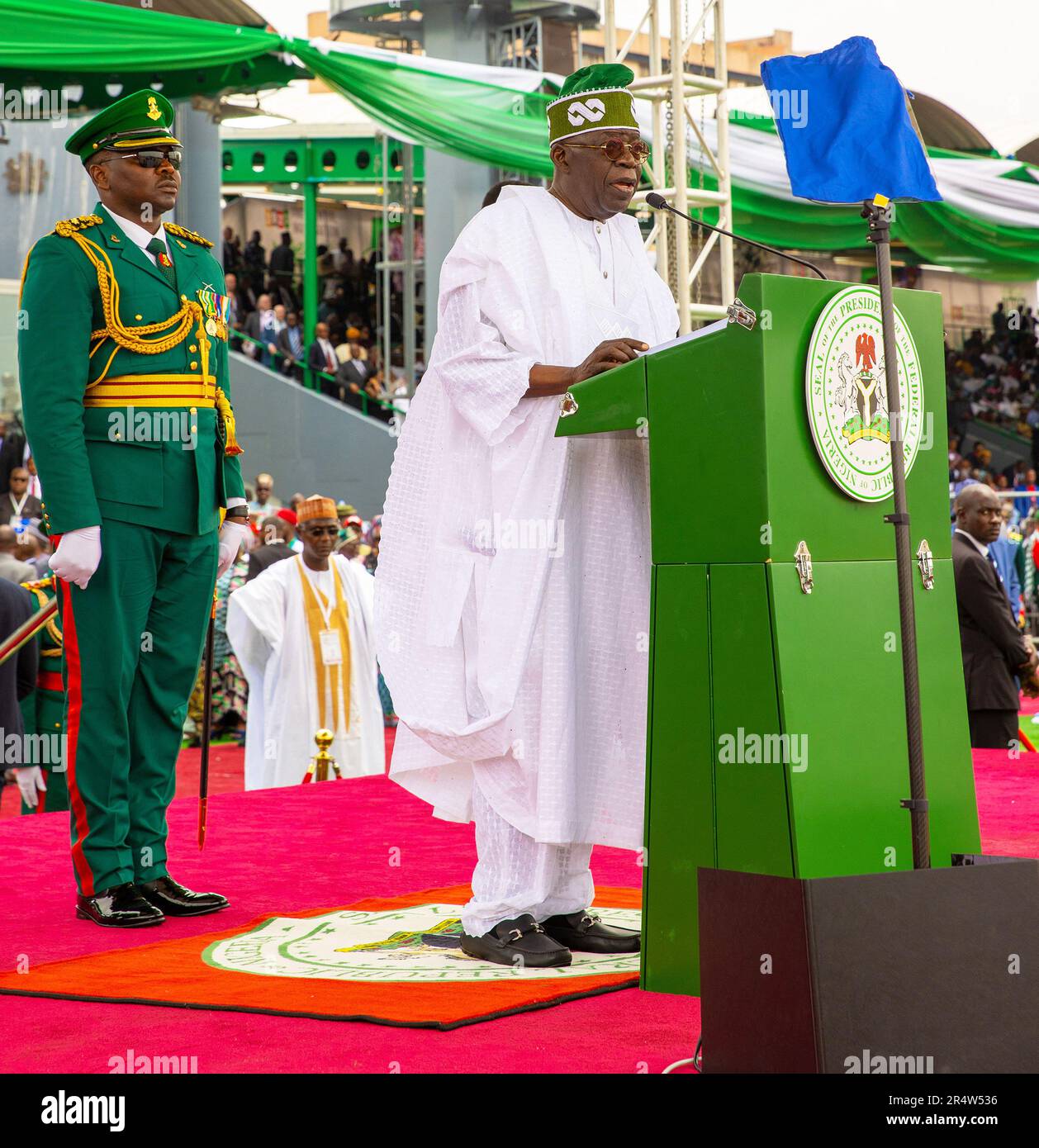 Abuja, Nigeria. 29th May 2023. Nigeria’s President-elect Bola Ahmed Tinubu was sworn into office ...