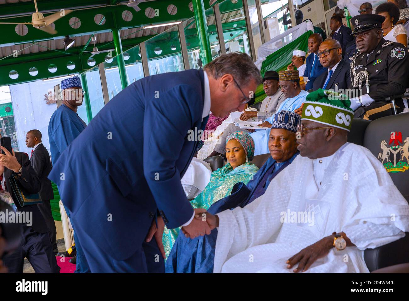 Abuja, Nigeria. 29th May 2023. Nigeria’s President-elect Bola Ahmed Tinubu was sworn into office ...