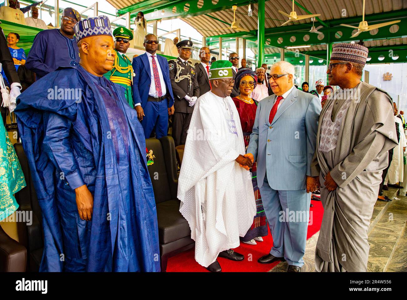Abuja, Nigeria. 29th May 2023. Nigeria’s President-elect Bola Ahmed Tinubu was sworn into office ...