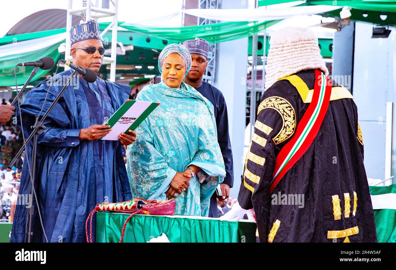 Abuja, Nigeria. 29th May 2023. Nigeria’s Vice President-elect, Senator Kashim Shettima was sworn ...