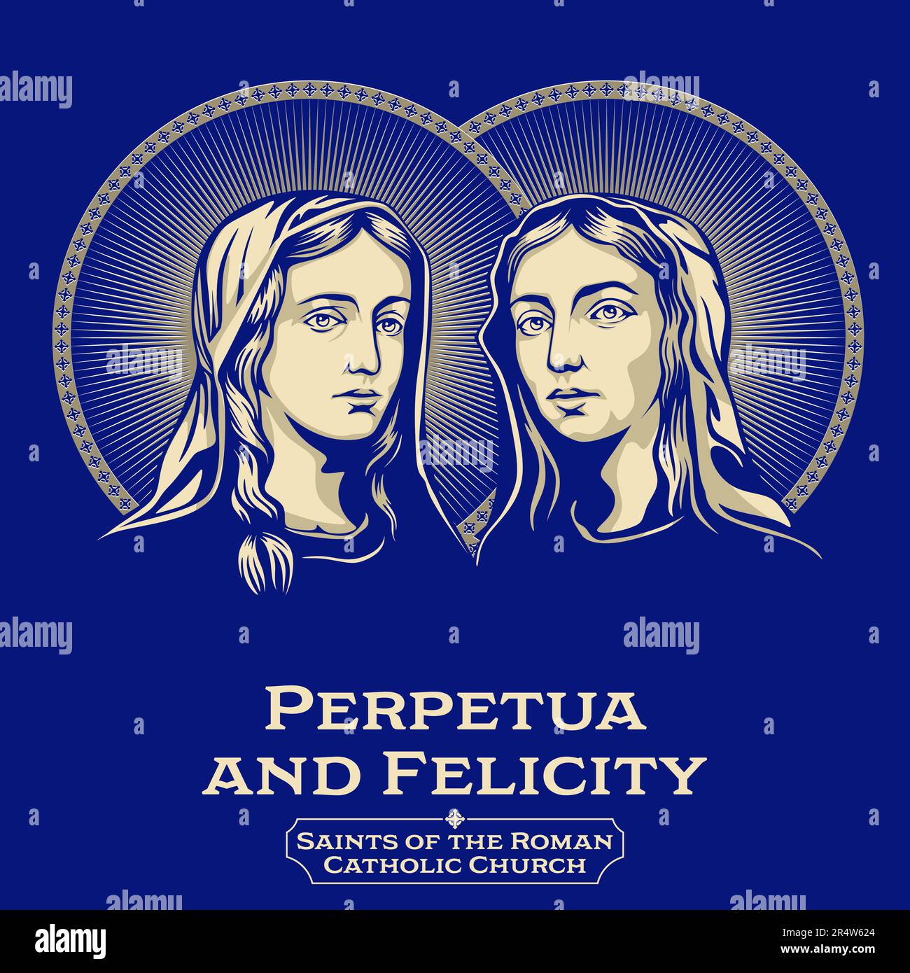 Catholic Saints. Perpetua and Felicity were Christian martyrs of the ...