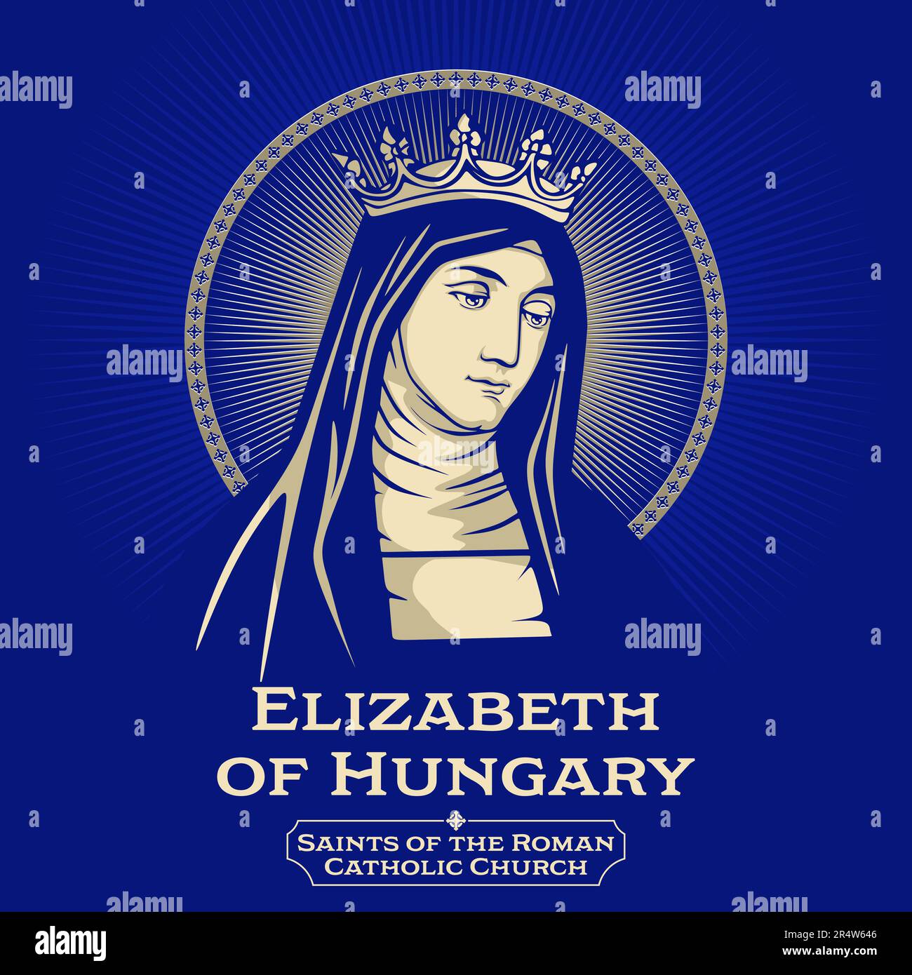 Elizabeth of hungary Stock Vector Images - Alamy