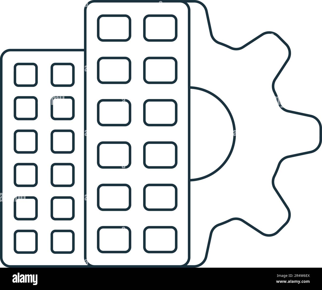Civil Engineering Icon Monochrome Simple Sign From Engineering Collection Civil Engineering
