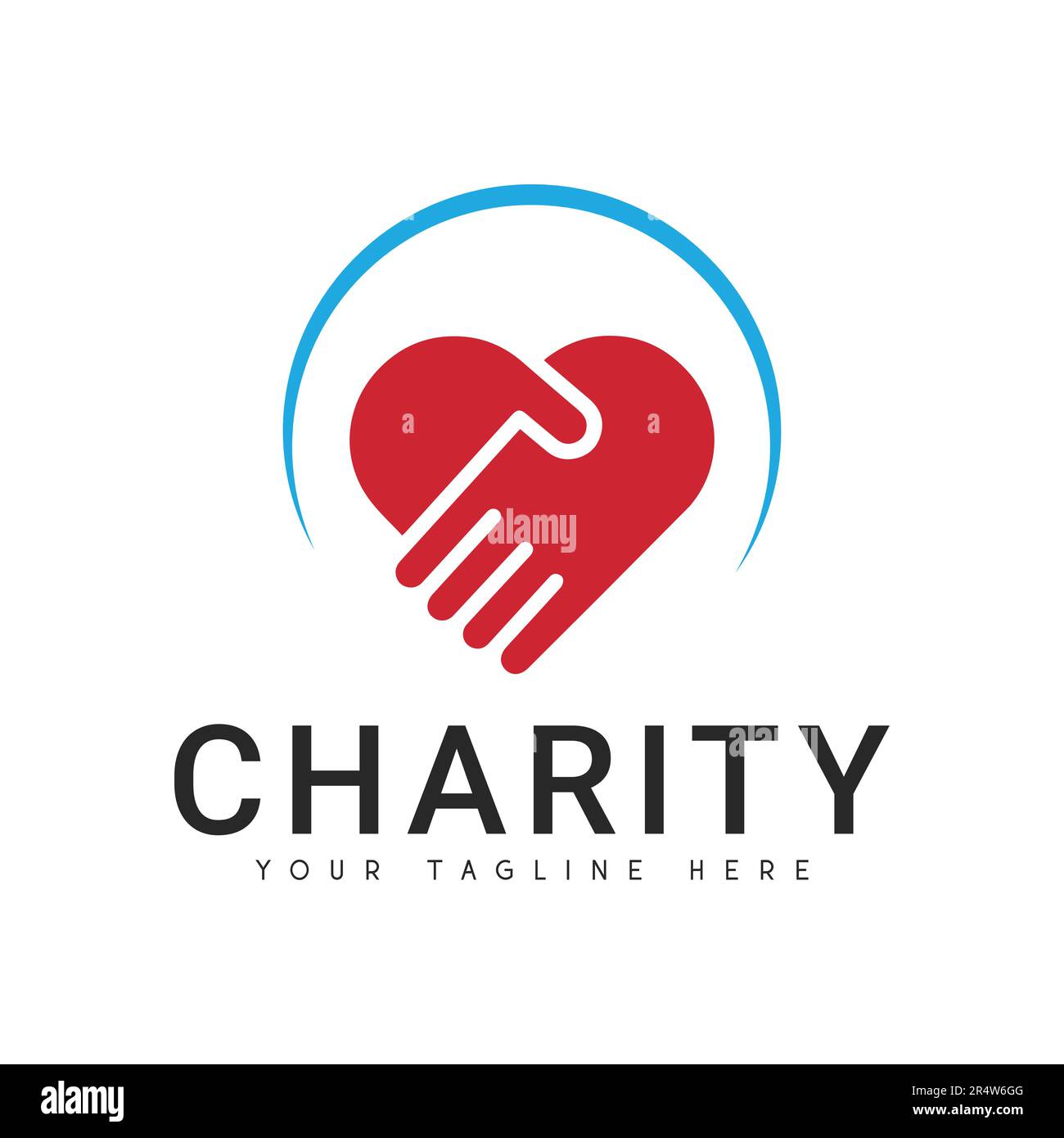 Charity and Donation Logo Design Stock Vector Image & Art - Alamy