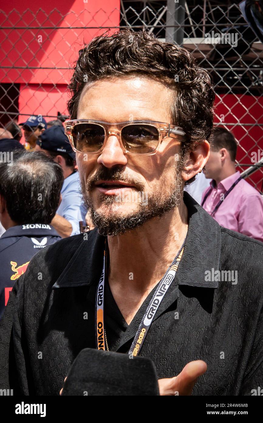MONACO, Monte Carlo, 28. May 2023; Orlando BLOOM, actor, during the ...