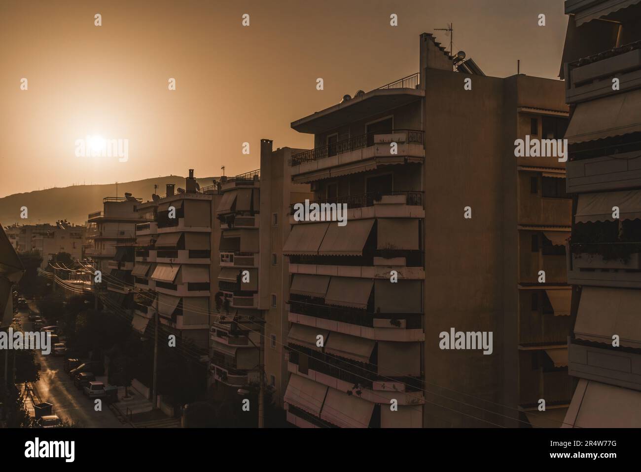 Apartment buildings in Athens, Greece Stock Photo - Alamy