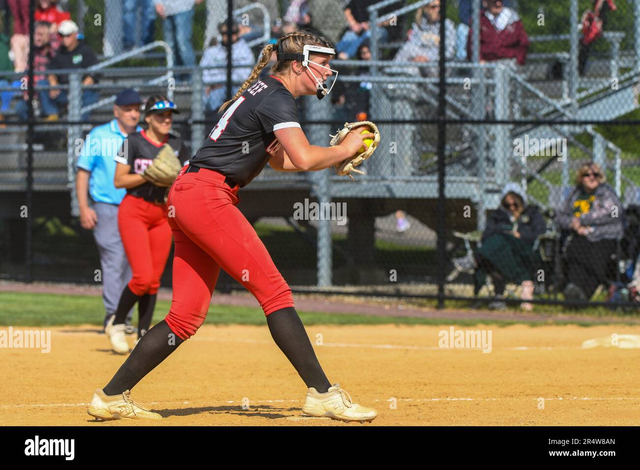 Phillipsburg, New Jersey, May 17 2023: Emily Van Cleef (14 Hunterdon ...