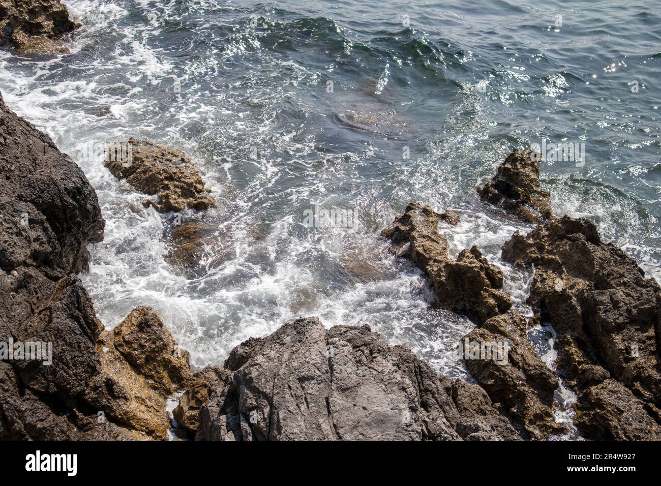 Rocks on adriatic coast hi-res stock photography and images - Alamy